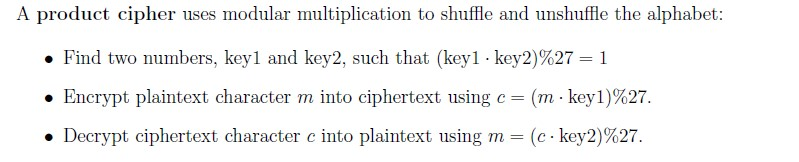 Solved 5. (4 points) The product cipher on page two encrypts | Chegg.com