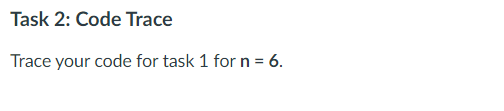 Solved C++ answer task TWO and please do the code trace in | Chegg.com
