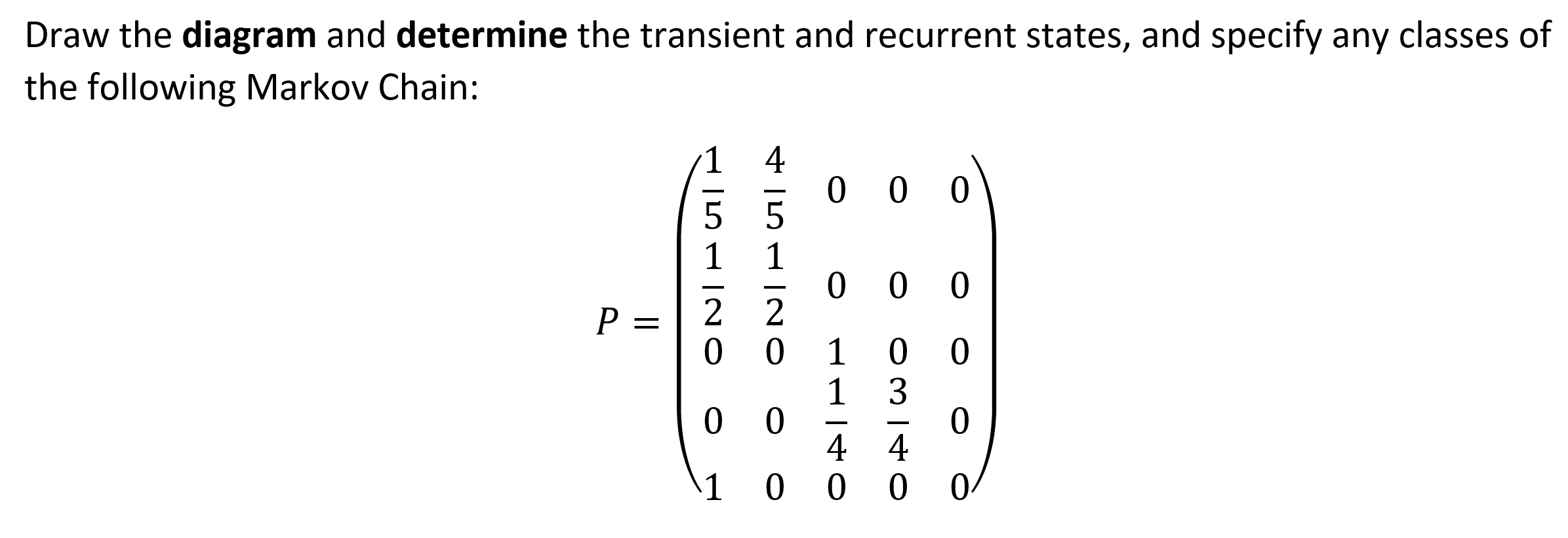 Solved Draw the diagram and determine the transient and | Chegg.com