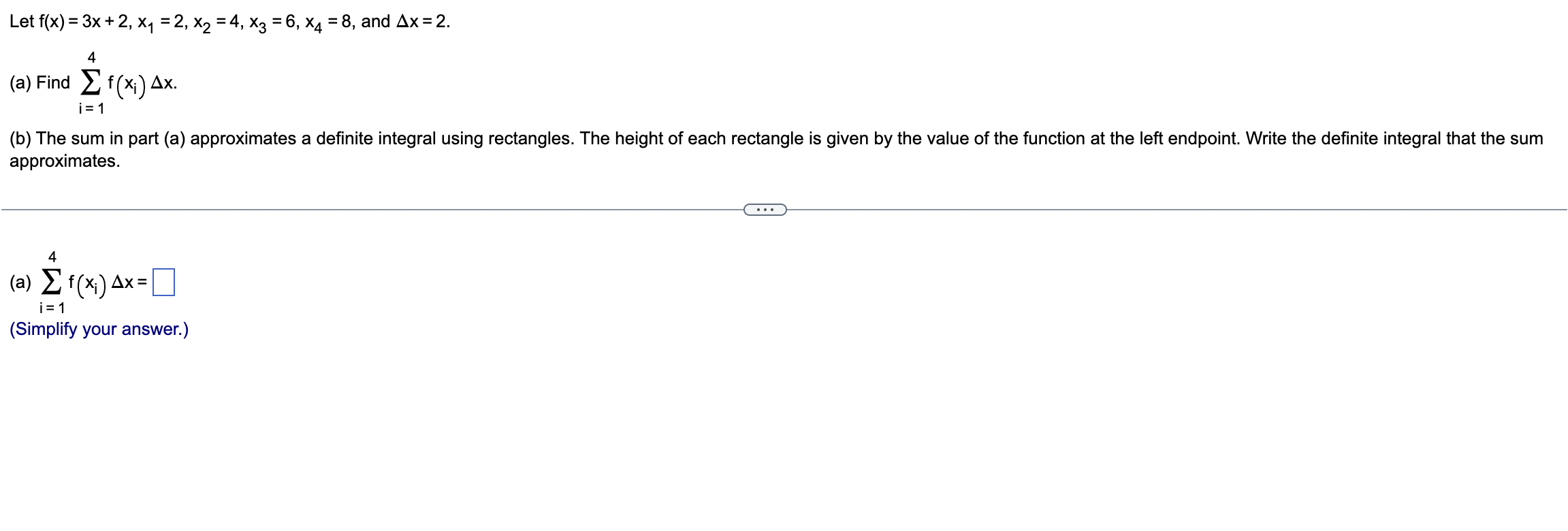 Solved Approximate the area under the graph of f(x) and | Chegg.com
