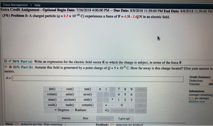 Solved Class Management I Help Extra Credit Assignment - | Chegg.com