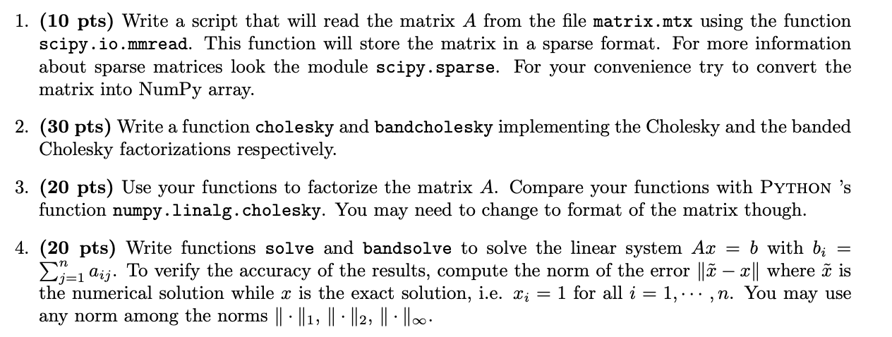 Please using Python to solve. I have done Q1 and | Chegg.com