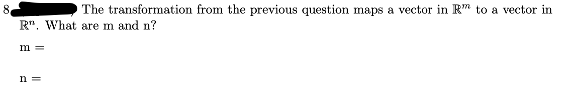 Solved Use the function to find the image of v and preimage | Chegg.com