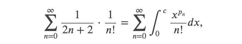 use Taylor series to find the exact value of this | Chegg.com