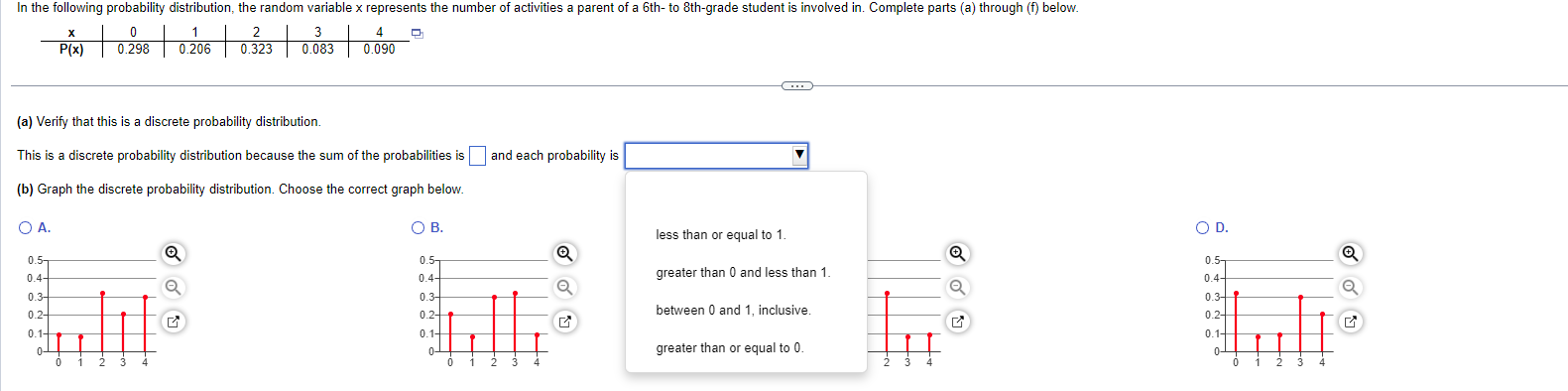 Solved \begin{tabular}{c|c|c|c|c|c} x & 0 & 1 & 2 & 3 & 4 \\ | Chegg.com