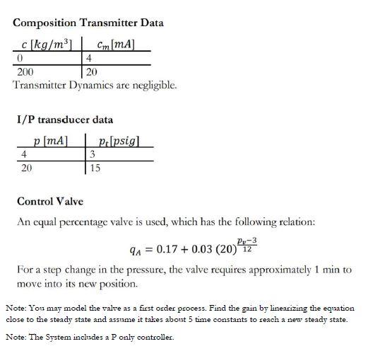 Problem 2 A mixing process consists of a single | Chegg.com