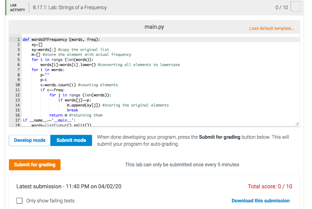 Solved Can you please tell me what I'm doing wrong | Chegg.com