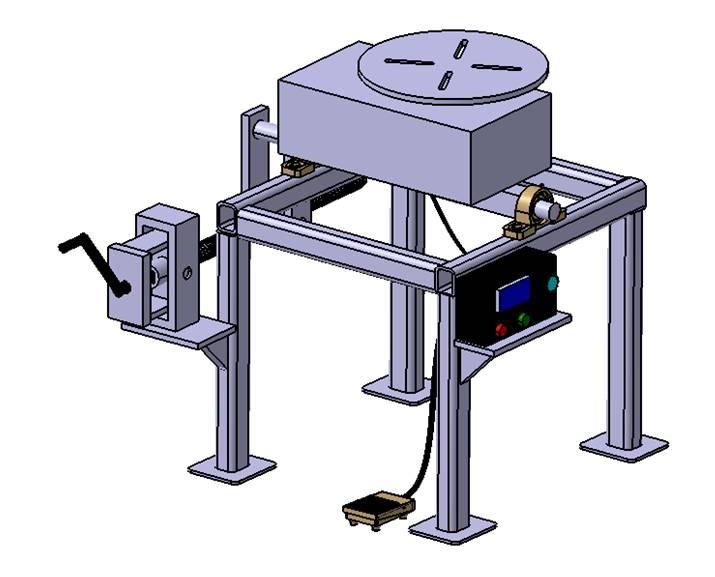 Solved We have to design a turntable for welding and we have | Chegg.com