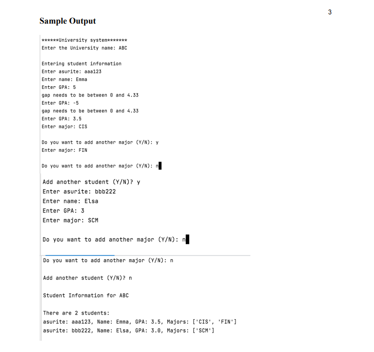 Solved Need help with this python assignment! Please follow | Chegg.com