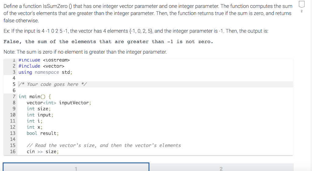 Solved Define a function IsSumZero 0 that has one integer | Chegg.com
