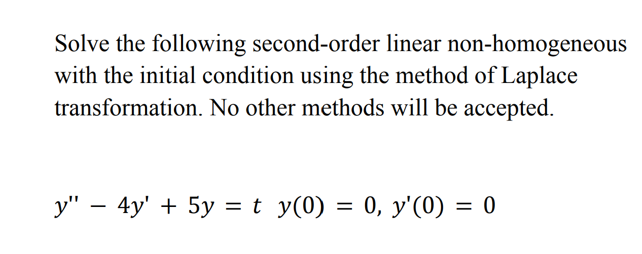 Solved Complete Answer Step By Step Solve The Following