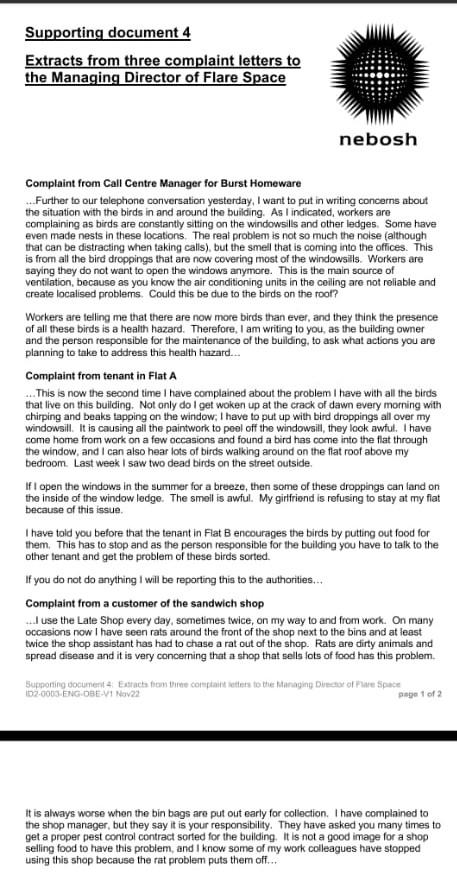 SCENARIO Flare Space owns and manages a 1970's | Chegg.com