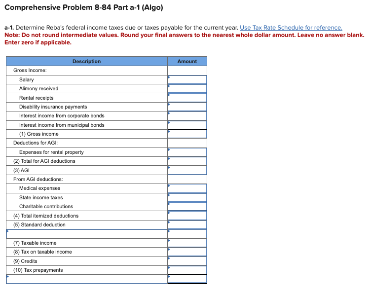 Solved Required information Comprehensive Problem 8-84 (LO | Chegg.com