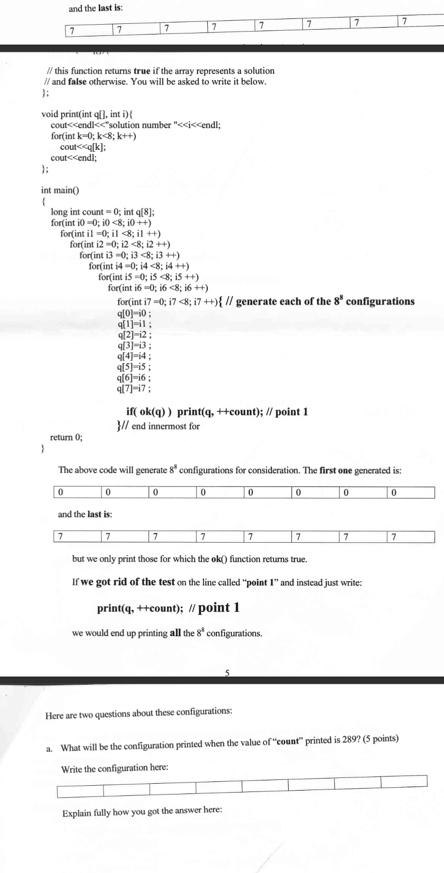 Solved This Function Returns True If The Array Represents 