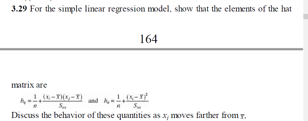 Solved 3.29 For the simple linear regression model, show | Chegg.com