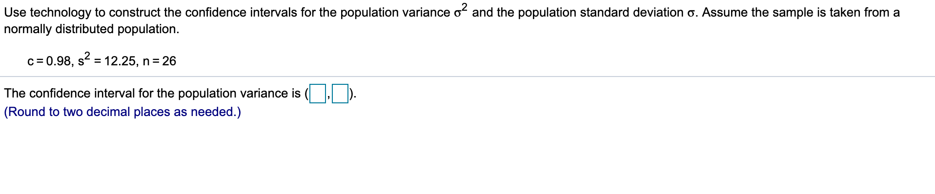 Solved Use technology to construct the confidence intervals | Chegg.com