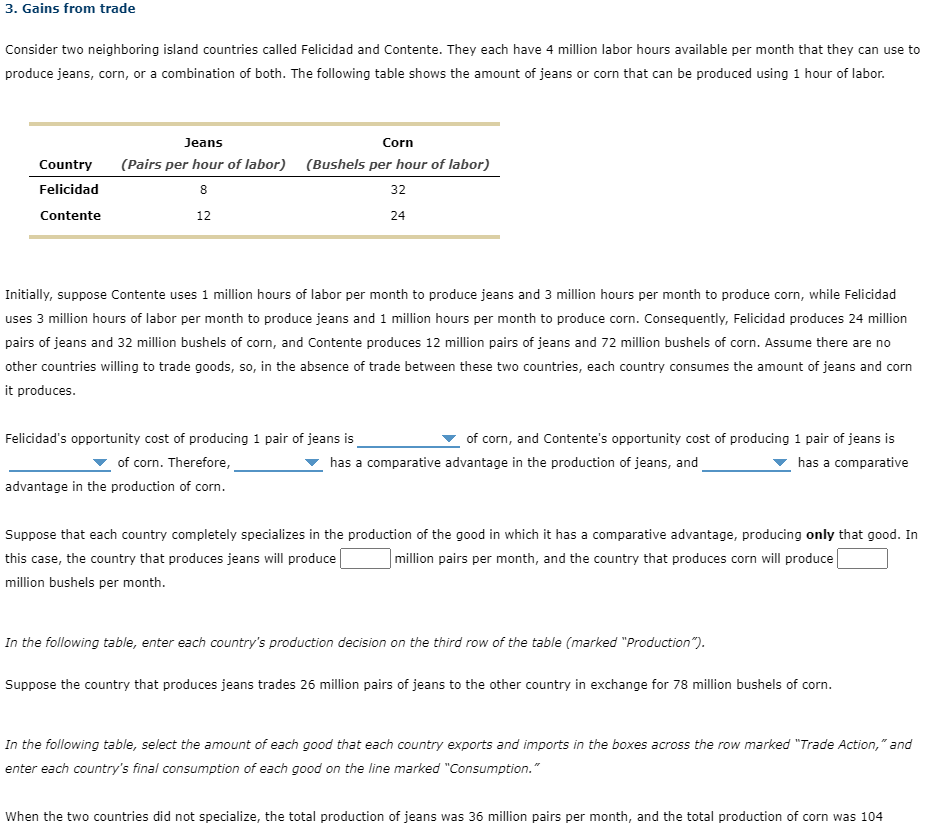 [Solved]: Consider two neighboring island countries calle
