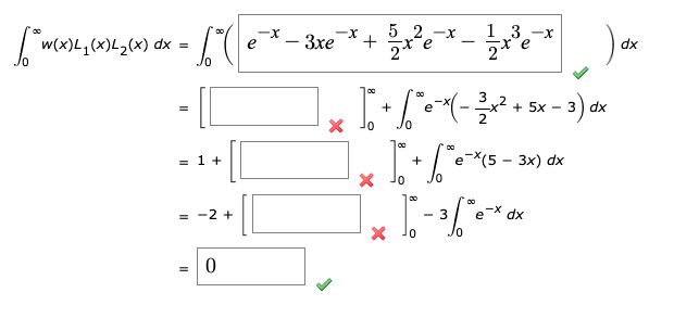 Solved Verify by direct integration that the functions are | Chegg.com