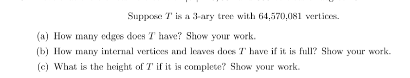 Solved DISCRETE MATH 2 PLEASE EXPLAIN STEPS IN DETAIL AND I | Chegg.com