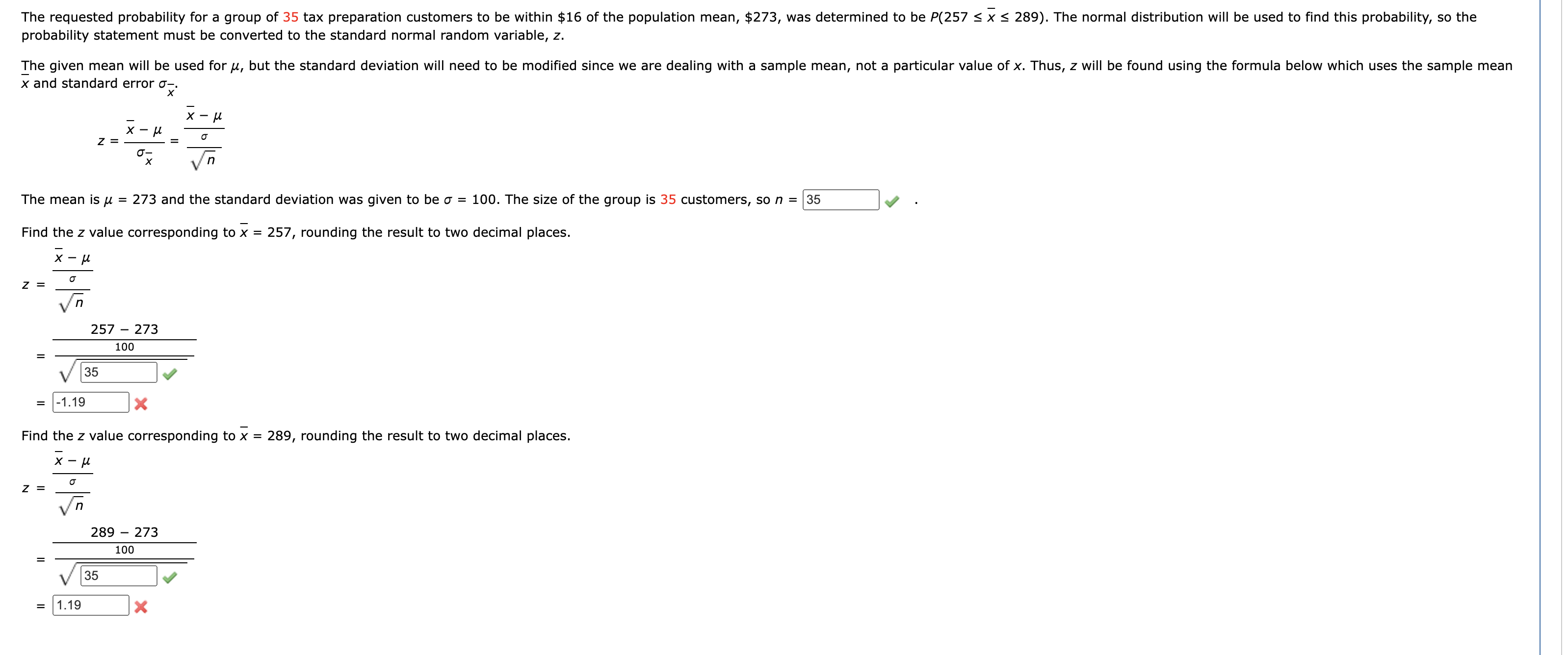 Solved probability statement must be converted to the | Chegg.com