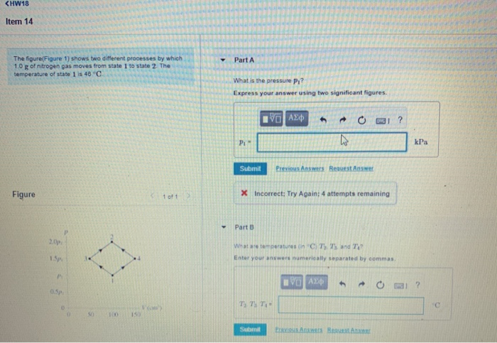 Solved HW18 Item 14 The figure(Figure 1) shows two different | Chegg.com