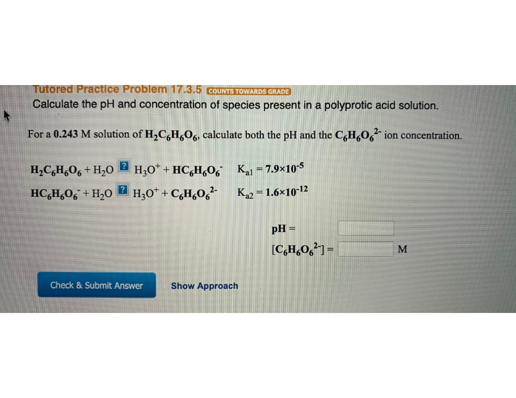 Solved Tutored Practice Problem 17.3.5 COUNTS TOWARDS GRADE | Chegg.com