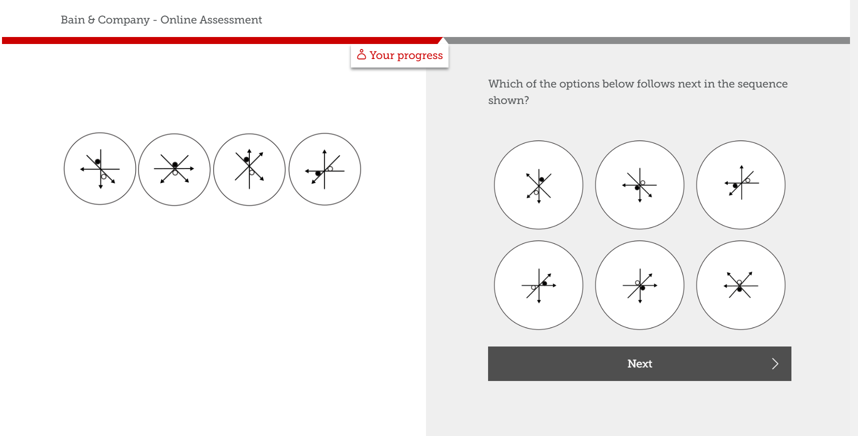 Solved Which of the options below follows next in the | Chegg.com Solved Which of the options below follows next in the | Chegg.com