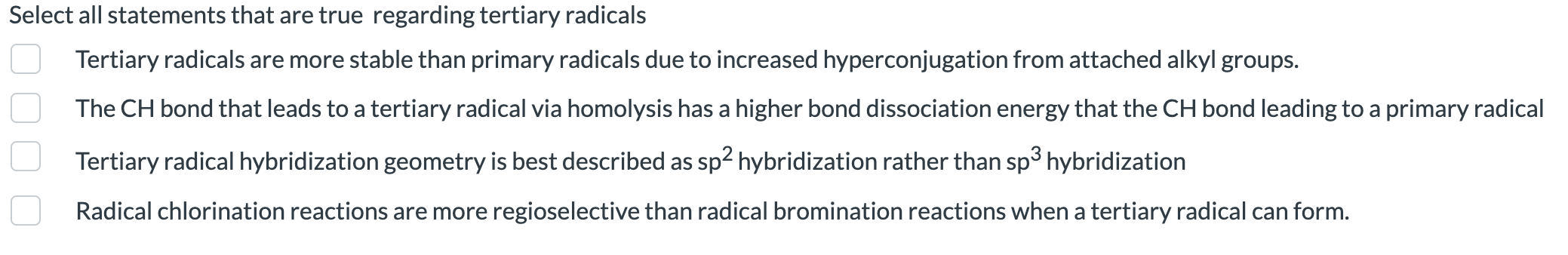 Solved Select all statements that are true regarding | Chegg.com
