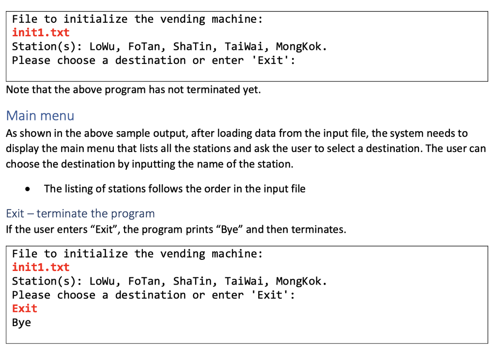 Solved Vending Machine Python Please include screenshots | Chegg.com