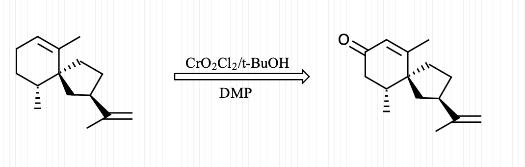 Solved CrO2Cl2/t-BuOH DMP | Chegg.com