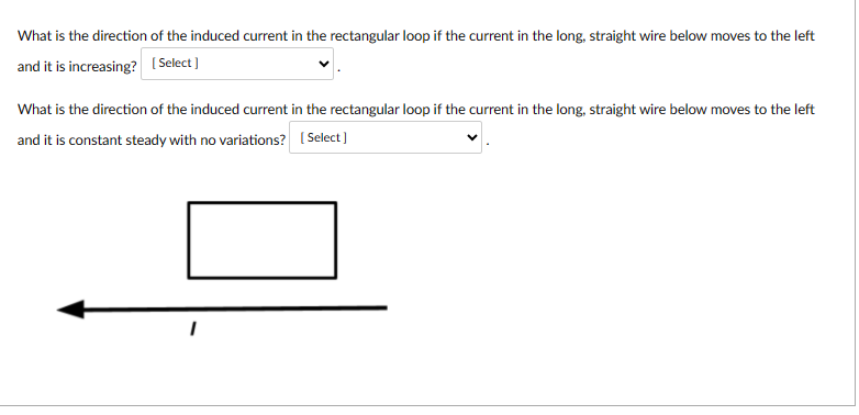 Solved What is the direction of the induced current in the | Chegg.com