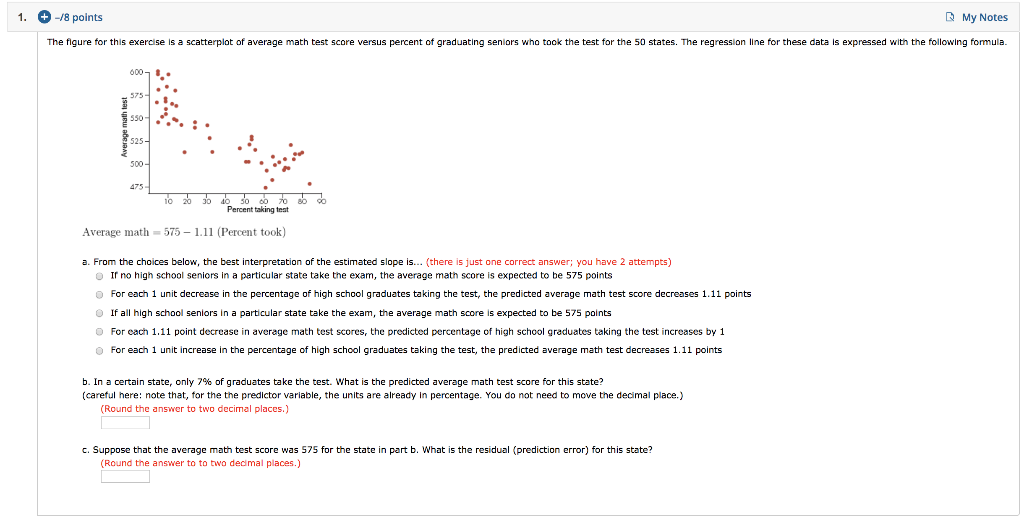 Solved 1. + -18 points My Notes The figure for this exercise | Chegg.com