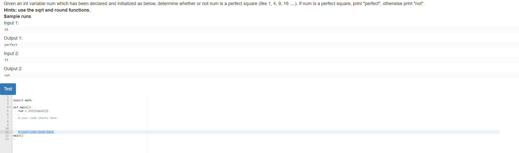 Solved Given An Int Variable Num Which Has Been Declared And 9765