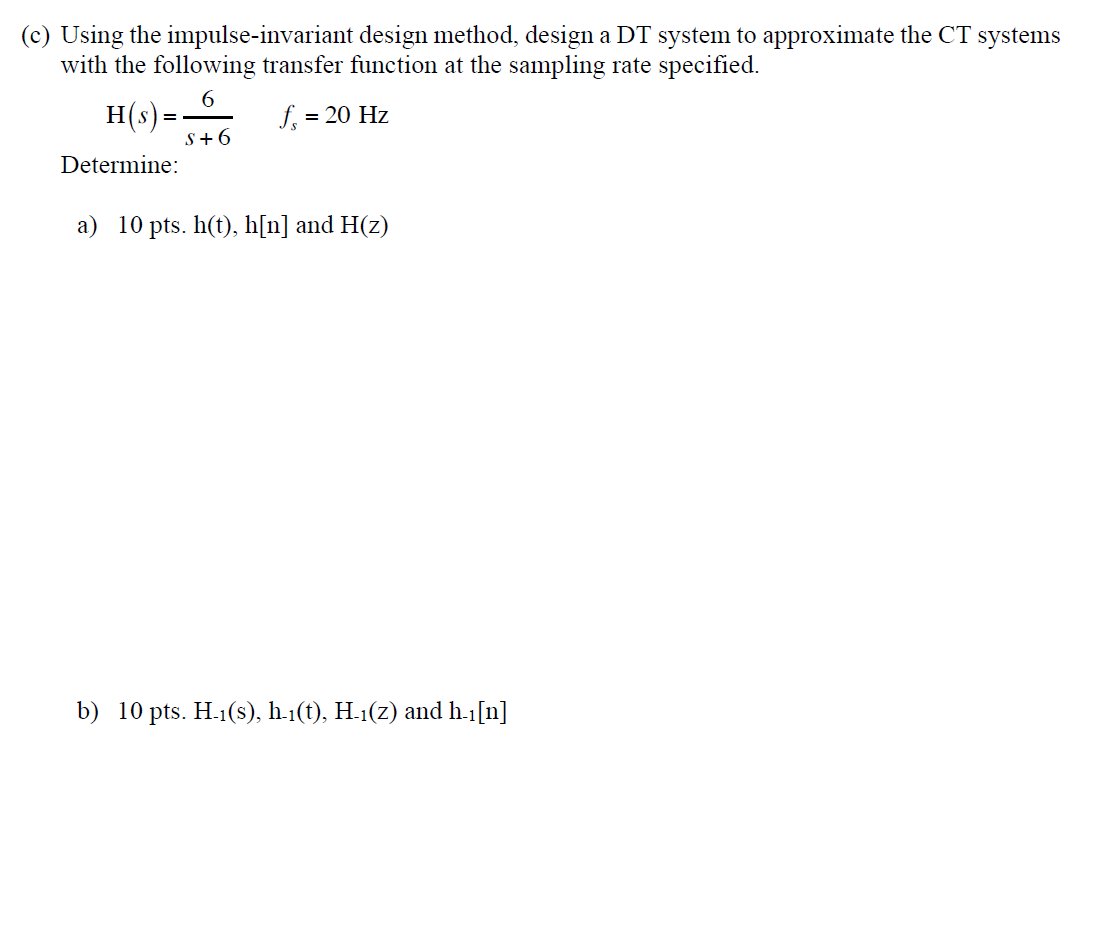 Solved (a) 5 pts. Evaluate the stability of the following | Chegg.com