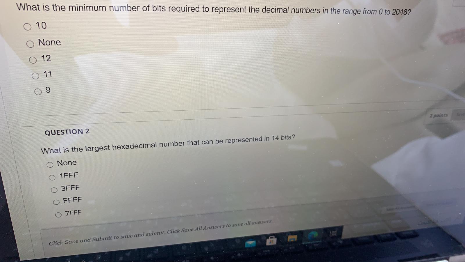 Solved What is the minimum number of bits required to | Chegg.com