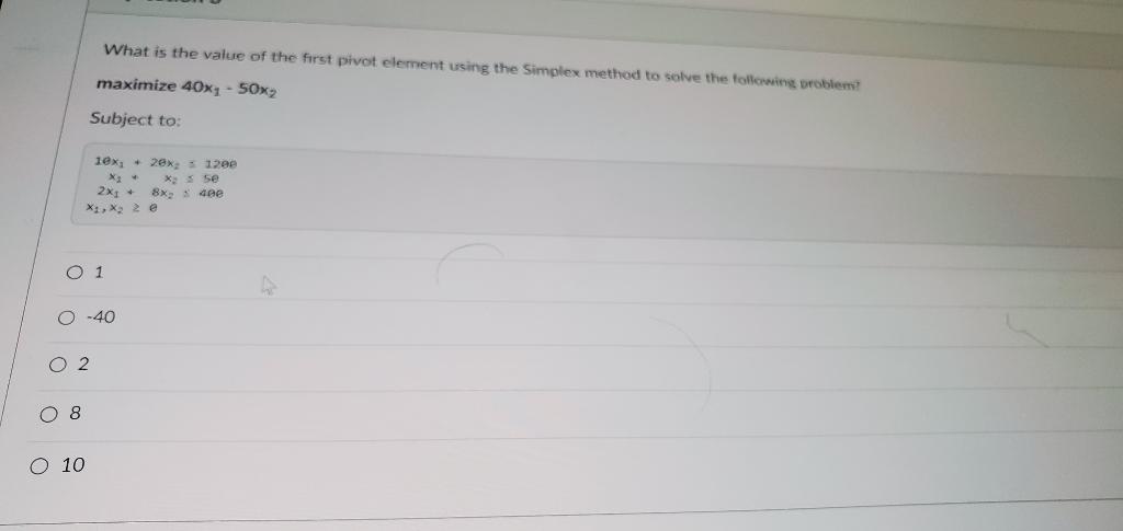 Solved If A Given Ilp Formulation Has A Relaxed Upper Bound