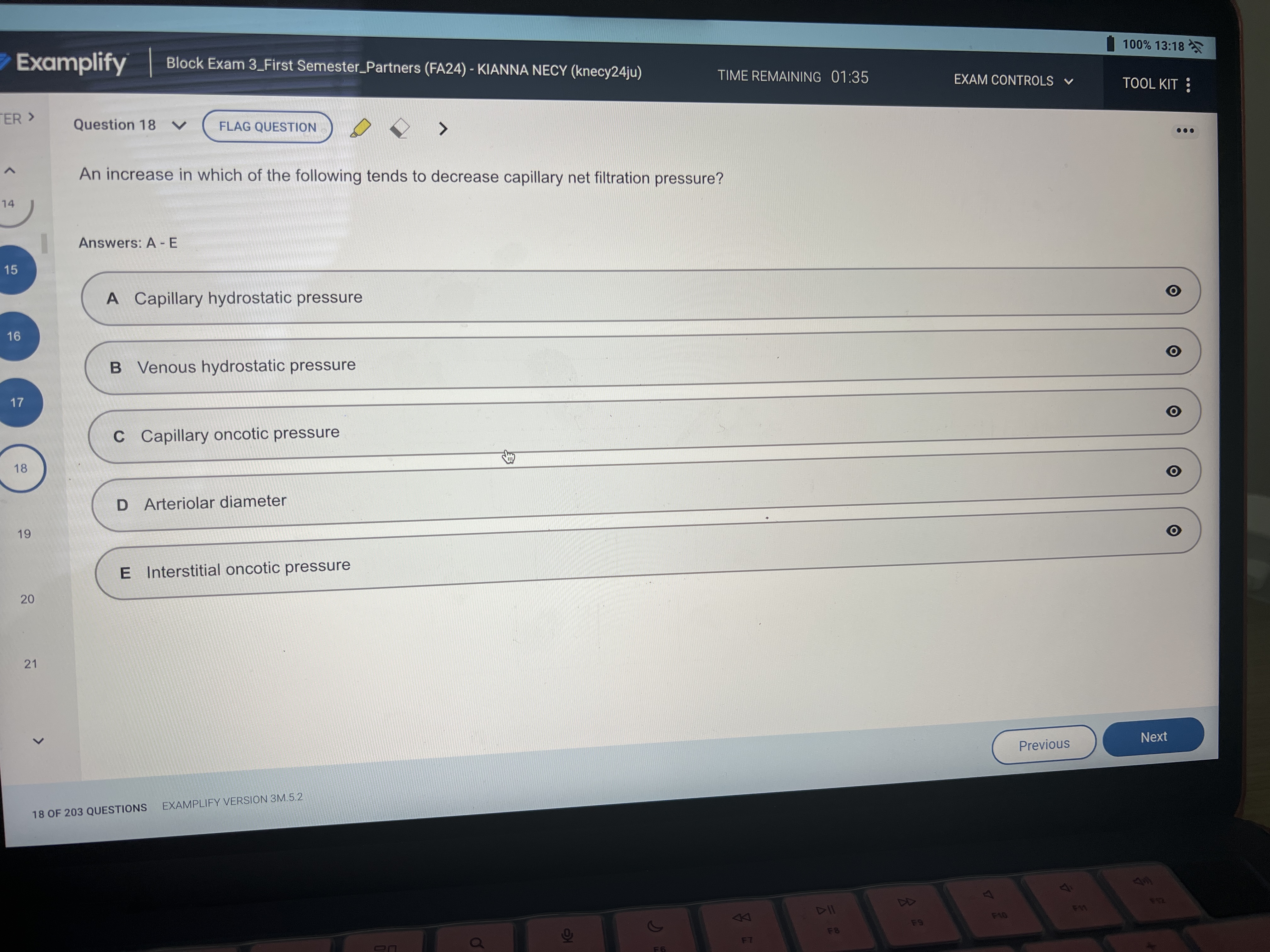 Solved An increase in which of the following tends to | Chegg.com
