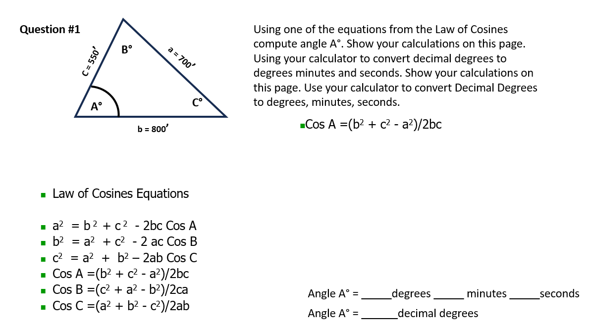 Solved Question Using one of the equations from the Law of | Chegg.com