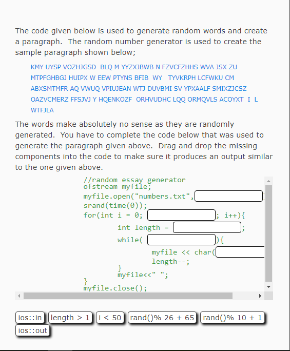 Solved The program given below prints a multiplication | Chegg.com