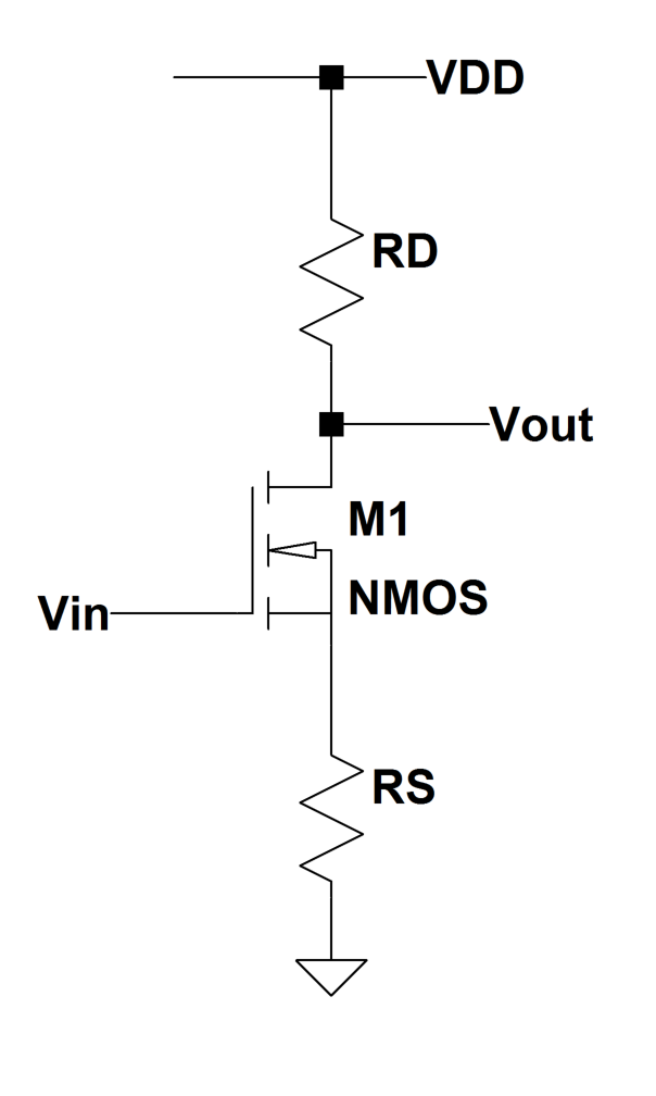 Solved The figure above depicts a degenerated CS stage. It | Chegg.com