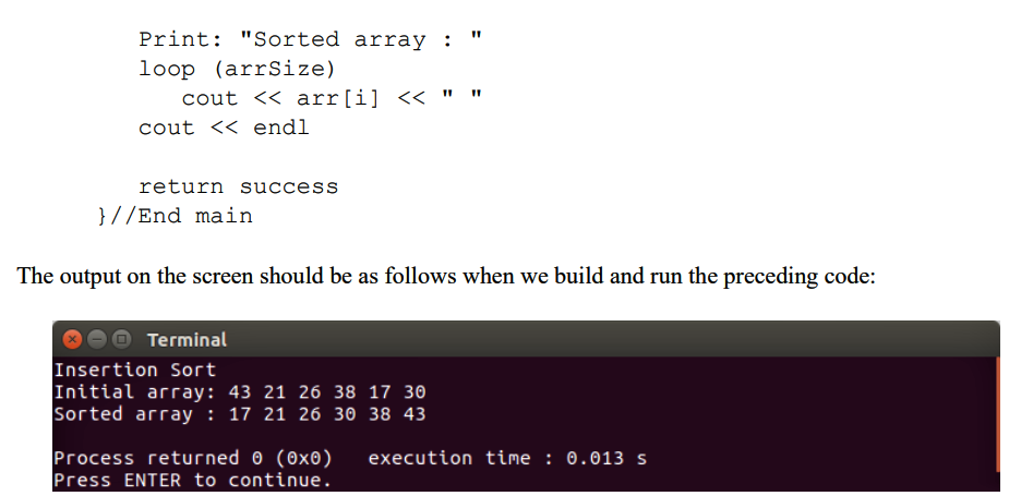 Solved Write codes in C++ . Bubblesort, Selection Sort, | Chegg.com
