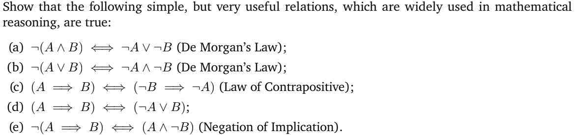 Solved Show that the following simple, but very useful | Chegg.com