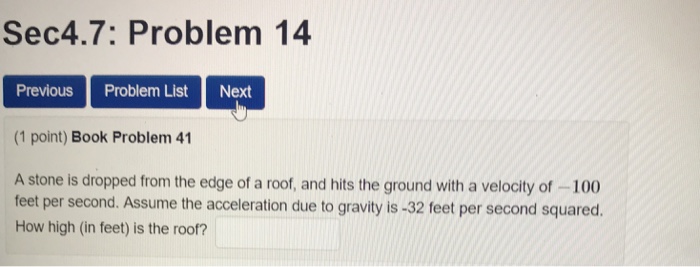 Solved Sec4.7: Problem 14 PreviousProblem ListNext (1 point) | Chegg.com