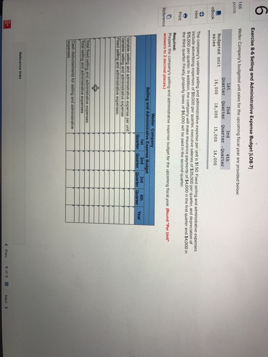 Solved 6 Exercise 8-6 Selling and Administrative Expense | Chegg.com Solved 6 Exercise 8-6 Selling and Administrative Expense | Chegg.com