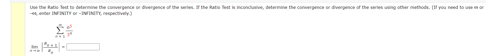 Solved \\( -\\infty \\), enter INFINITY or -INFINITY, | Chegg.com