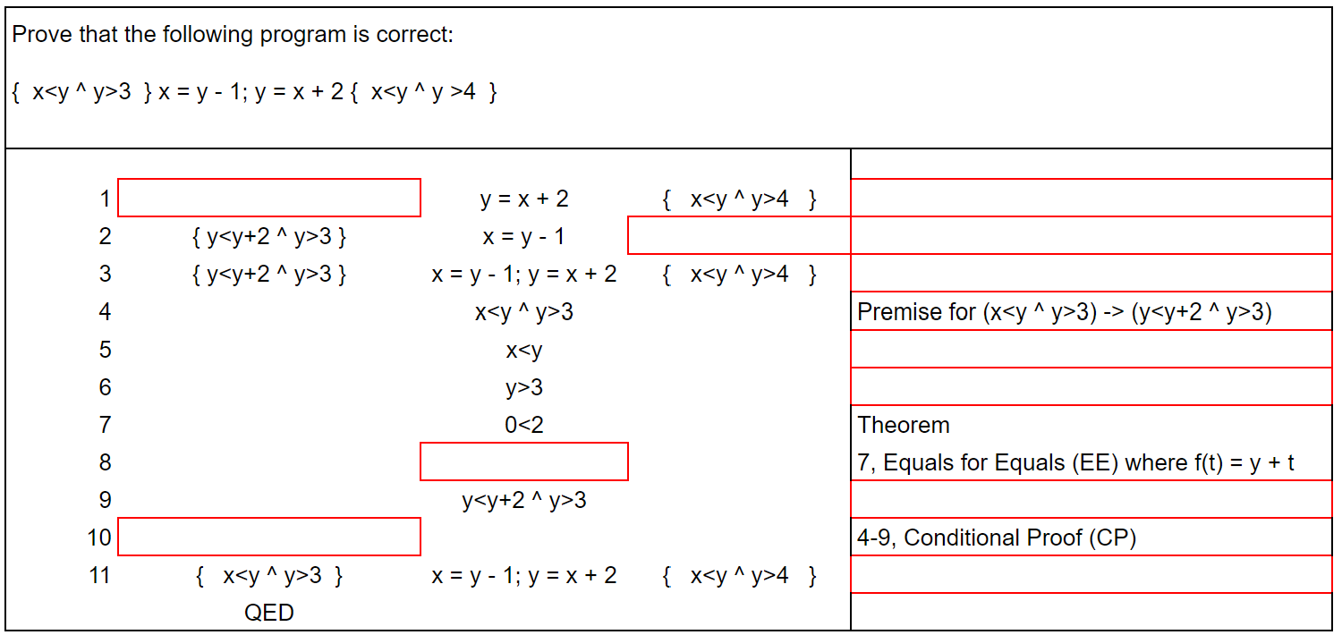 Solved Prove that the following program is correct: { | Chegg.com