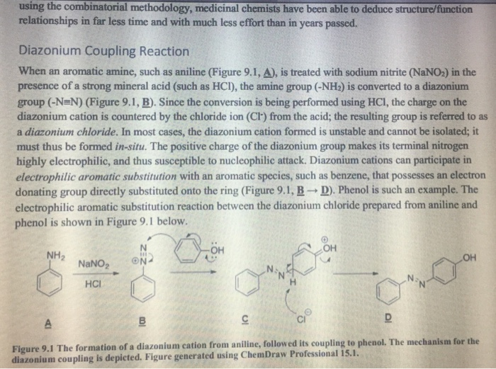 Solved Laboratory 9 Combinatorial Synthesis of Azo Dyes | Chegg.com