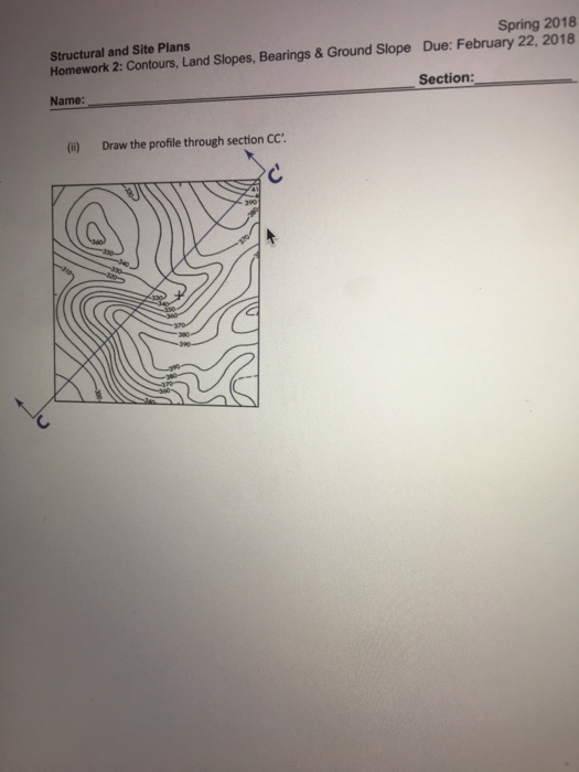 Solved Spring 2018 Structural and Site Plans Homework 2: | Chegg.com
