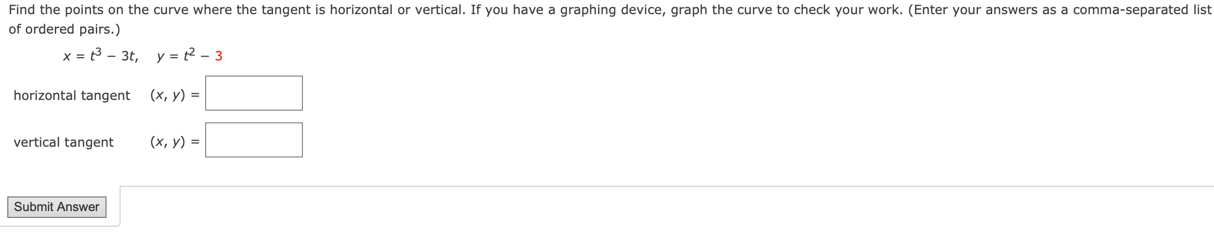 Solved Find the points on the curve where the tangent is | Chegg.com