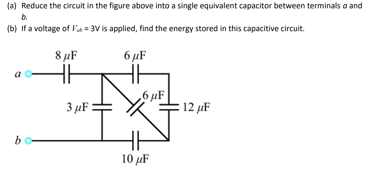 Solved (a) Reduce the circuit in the figure above into a | Chegg.com